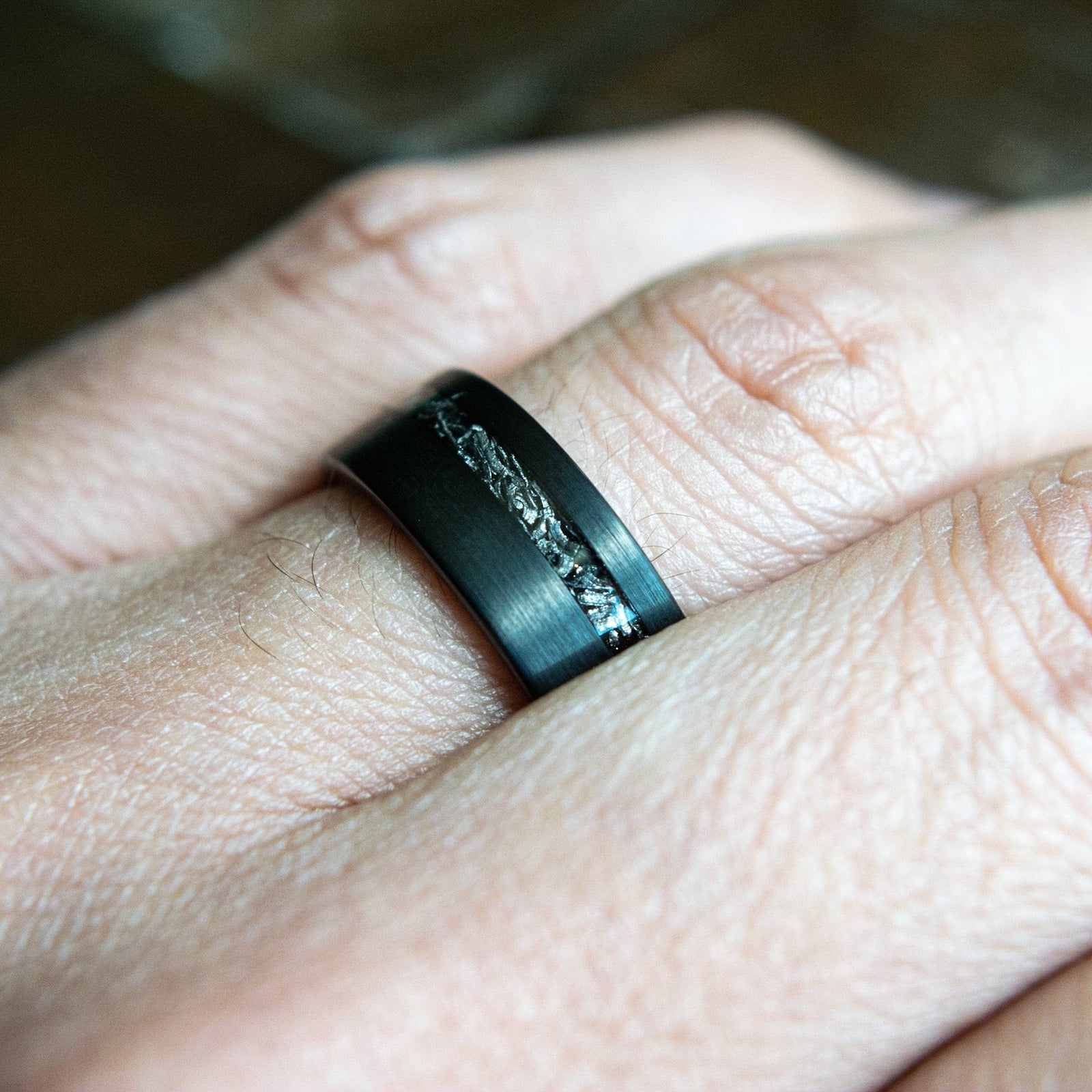 Gibeon Meteorite Rings | Jack & Rose | Madera Bands