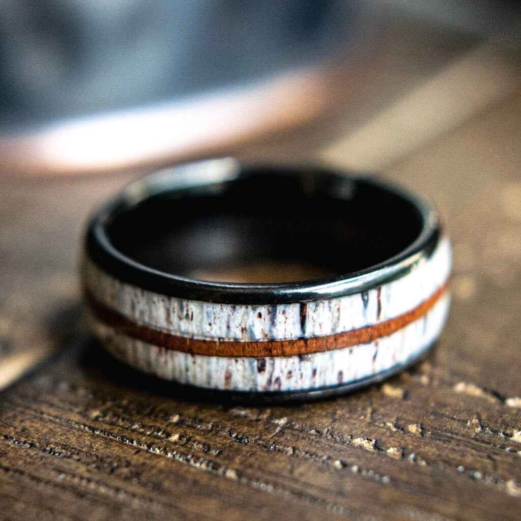 Hunting Wedding Bands | The Hunter | Shop Madera Bands